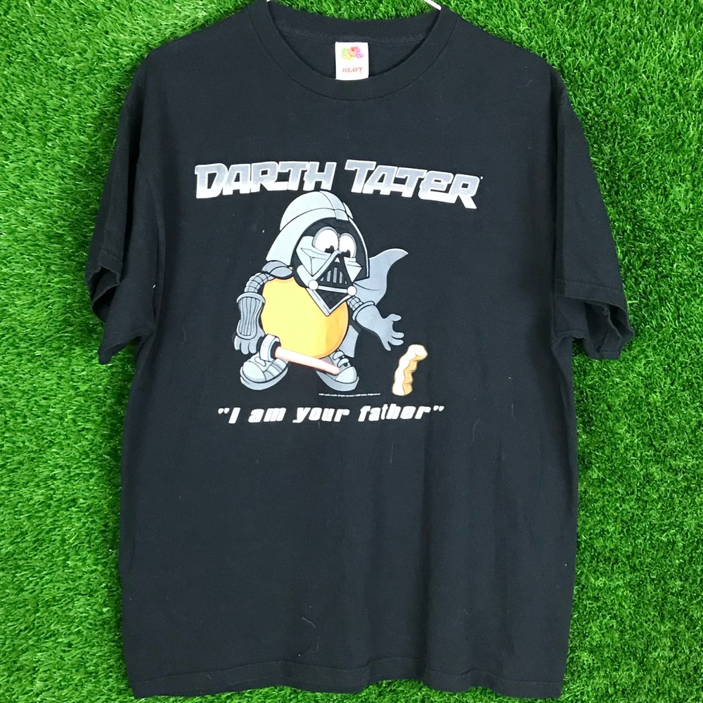 Darth Tater Vader Star Wars Mr. Potato Funny Shirt - Gem